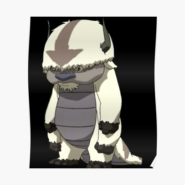 "appa standing Sticker" Poster for Sale by jensvyholdaa | Redbubble