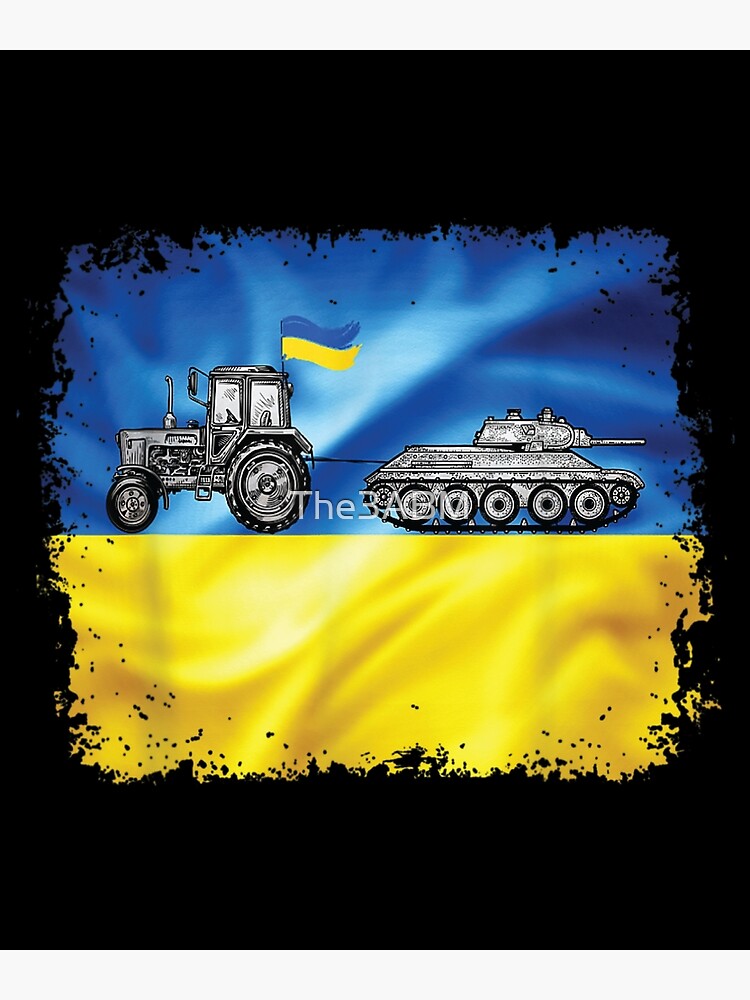"The Tractor Brigade, Ukranian Tractor, Tractor and Tank, Farmers in ...