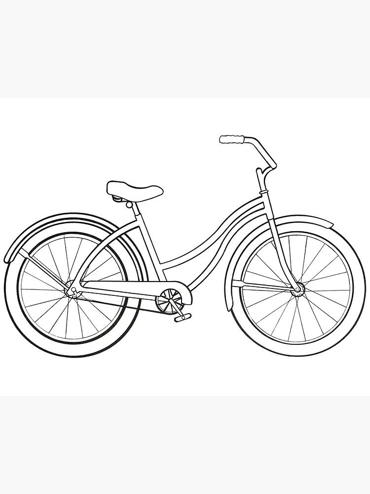 " Färben Sie Ihr eigenes Strandfahrrad" Fotodruck von GrandpaH | Redbubble
