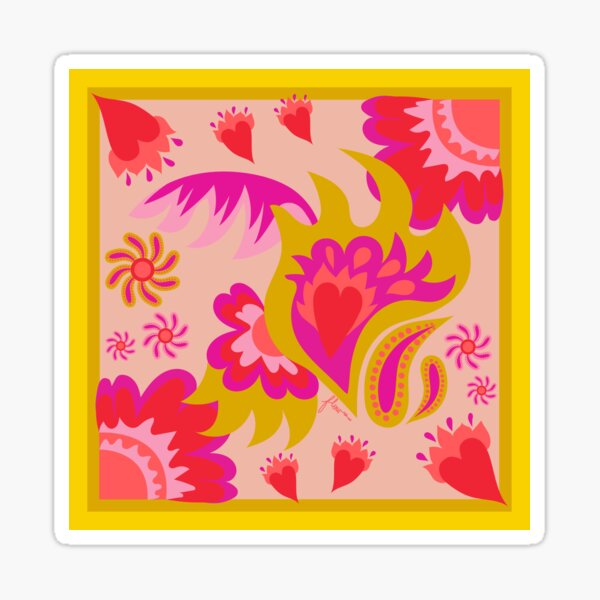 "Sees it" Sticker by FlowCrea | Redbubble