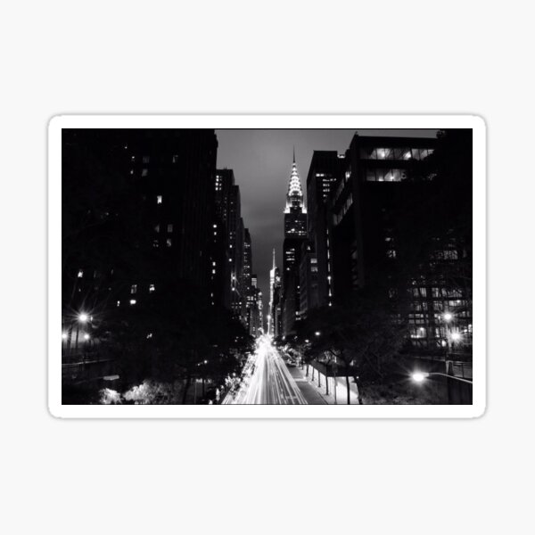 "High Line, Long Exposure" Sticker by alive-stone | Redbubble