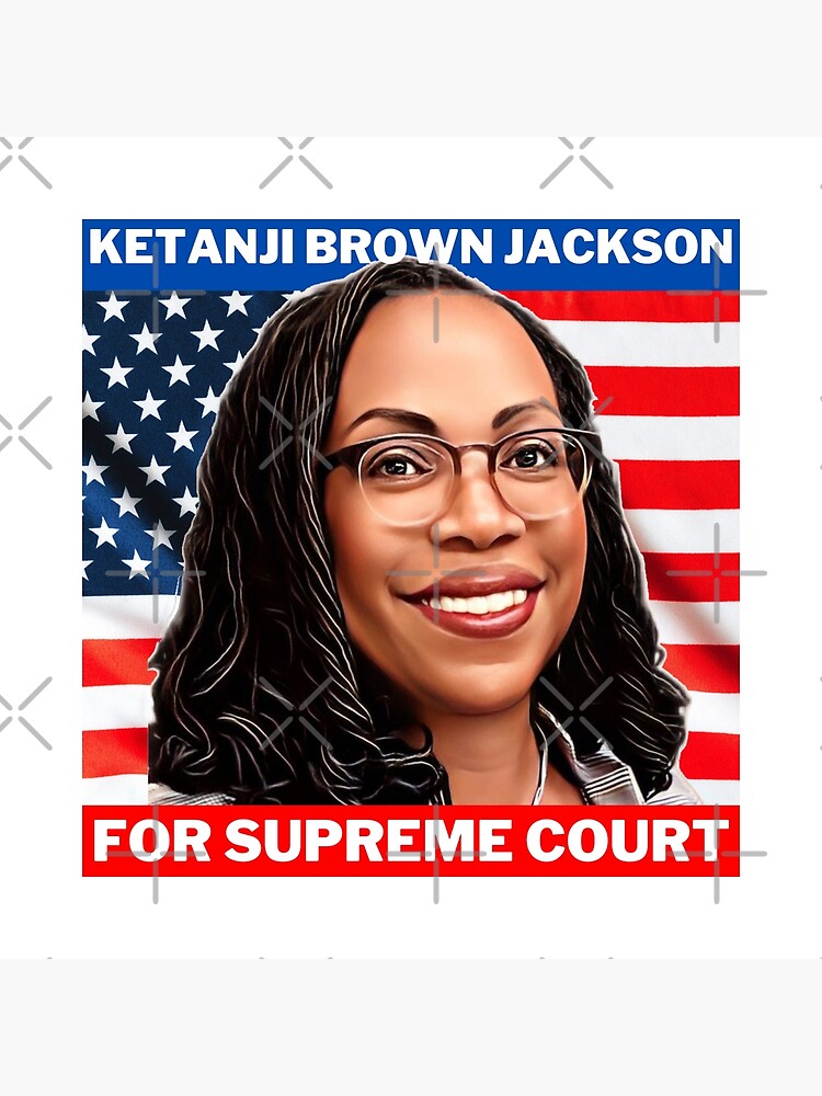 "Judge Ketanji Brown Jackson For Supreme Court Illustration | Supreme ...