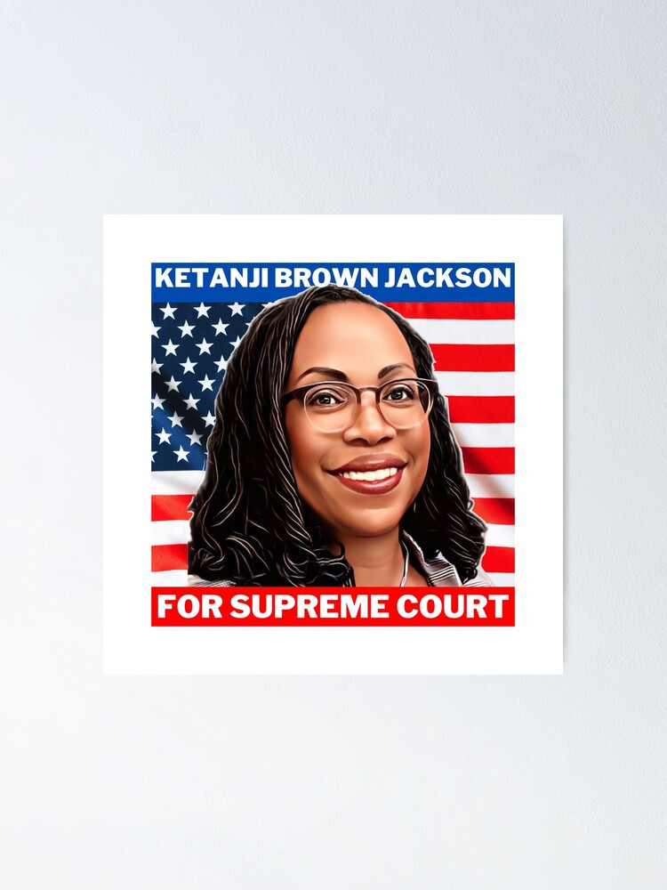 "Judge Ketanji Brown Jackson For Supreme Court Illustration | Supreme ...