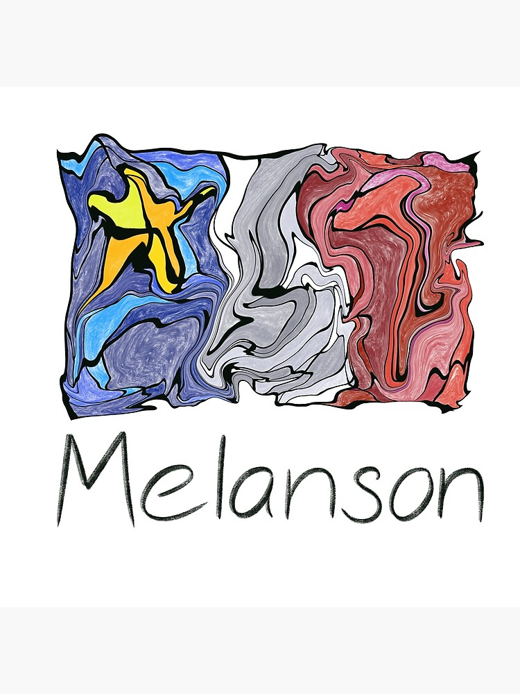 "Acadian Flag pastel liquid mosaic Melanson - Drapeau acadien mosaïque ...