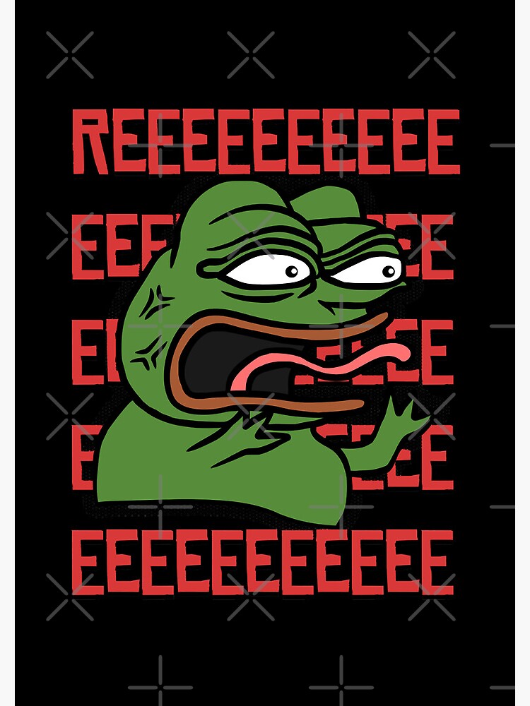 "Birthday Gifts Pepe The Frog Reeee Rare Dank Memes Retro Wave" Spiral ...