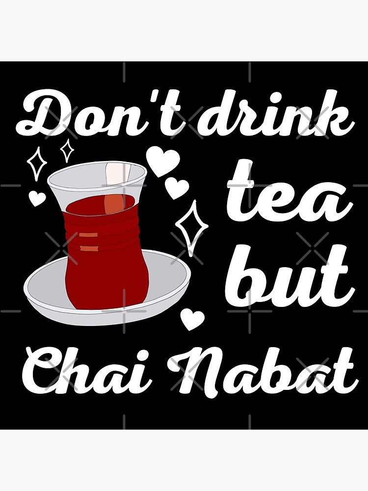 "Don't drink tea but chai nabat - Persian art" Poster for Sale by ...