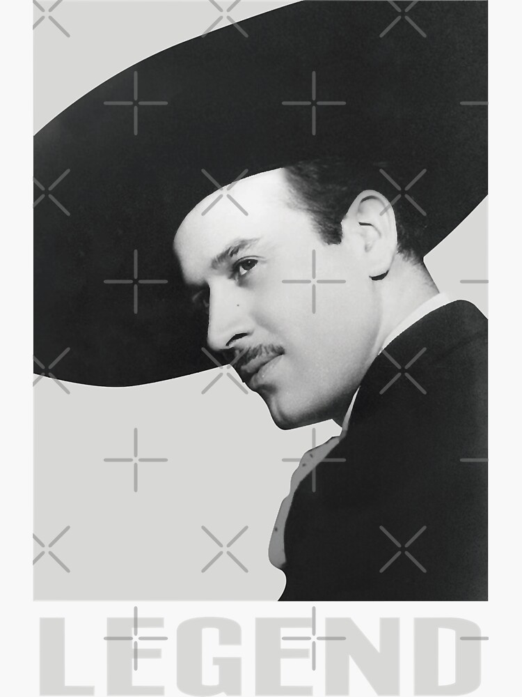 "Cultural Icon Legend Pedro Infante Man Music" Sticker by ThaisLima3480 ...