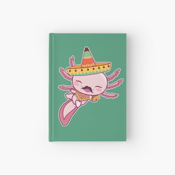 "Mexican Axolotl Cinco De Mayo Poncho Sombrero Taco Cute Kawaii Anime ...