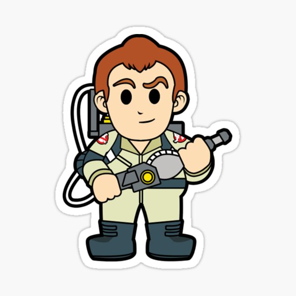 "Ray Ghostbuster Chibi" Sticker for Sale by SedanLamila | Redbubble