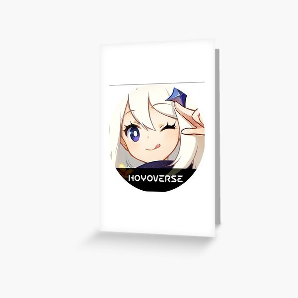 "Hoyoverse | Genshin Impact | Paimon" Greeting Card by ankurred | Redbubble