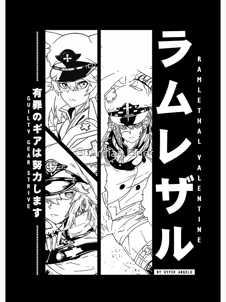"Guilty Gear Ramlethal" Poster for Sale by lasangelo | Redbubble