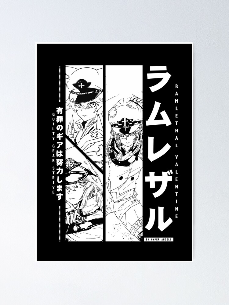 "Guilty Gear Ramlethal" Poster for Sale by lasangelo | Redbubble