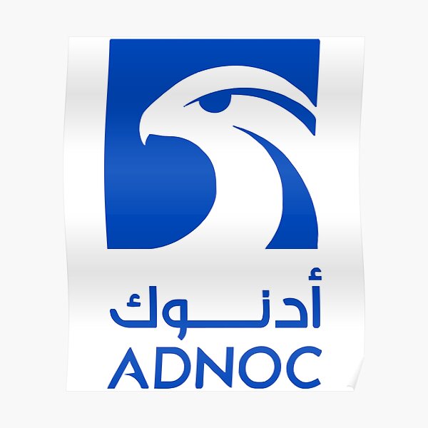 "Adnoc Logo" Poster for Sale by BridgetRich7 | Redbubble