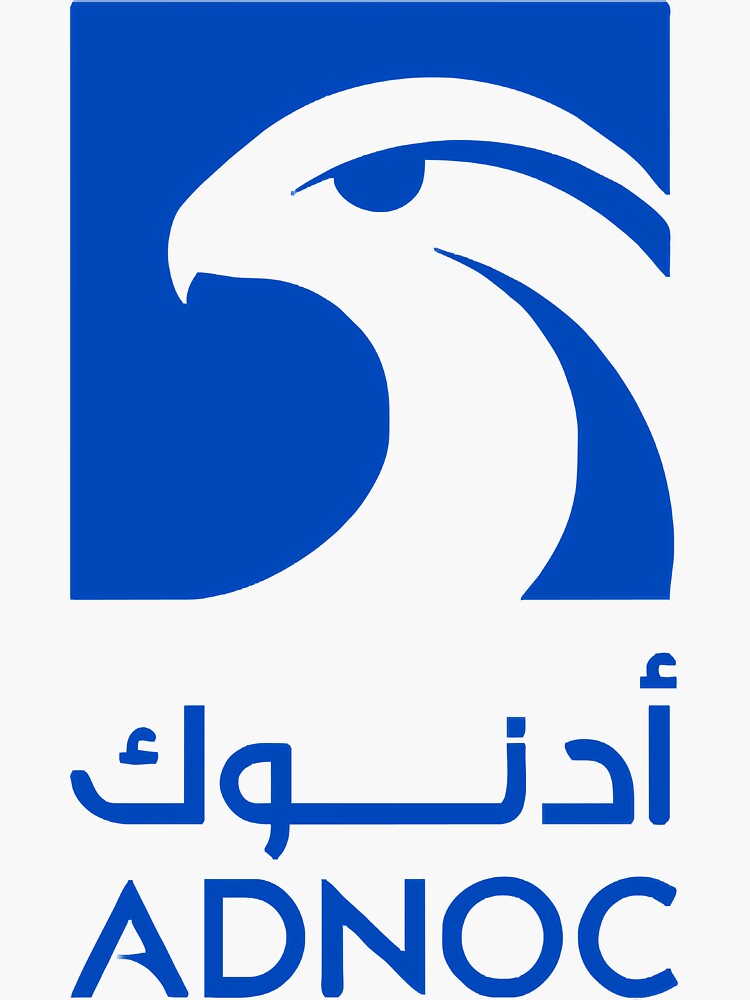 "Adnoc Logo" Sticker by BridgetRich7 | Redbubble