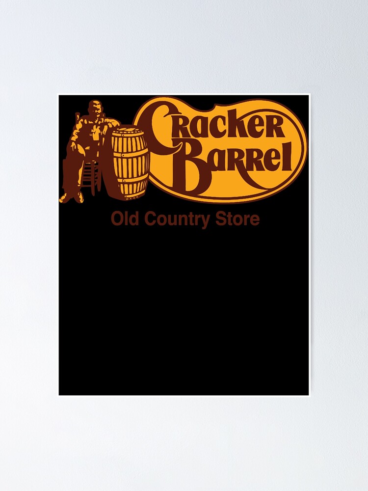 "Cracker Barrel Resto" Poster for Sale by elinabranndon | Redbubble