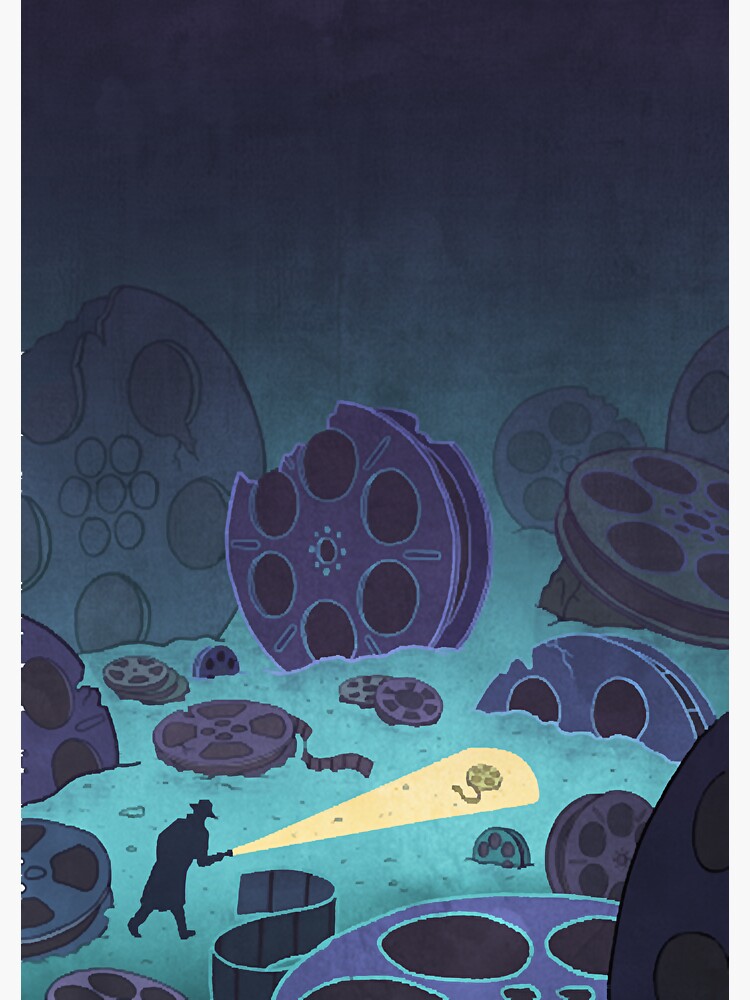 "Lost Films " Sticker by tho160822 | Redbubble