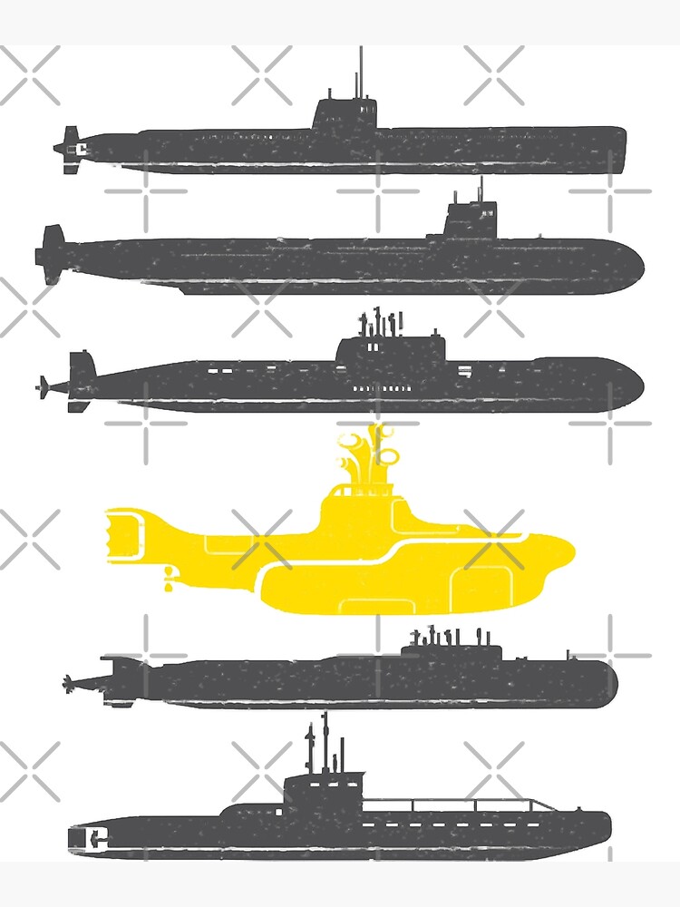"Know Your Submarines Nautical Submarine" Poster for Sale by AdamKroen ...