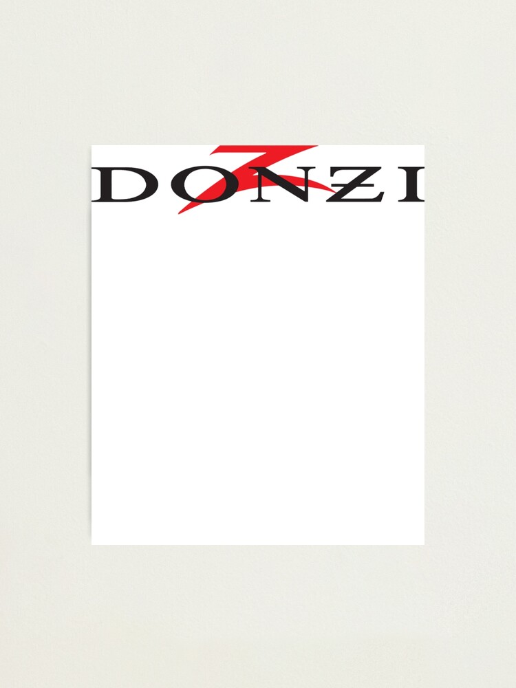 "Donzi Marine Boats Powerboats Logo" Photographic Print for Sale by ...