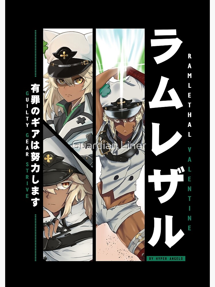"Guilty Gear Ramlethal" Poster for Sale by lasangelo | Redbubble