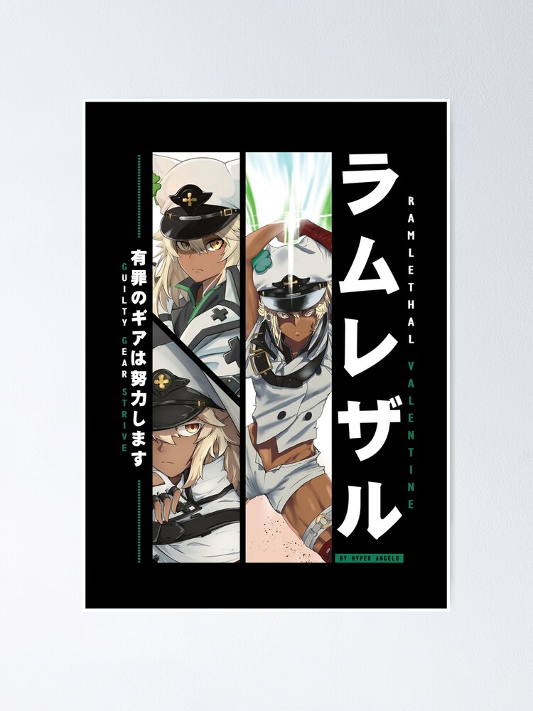 "Guilty Gear Ramlethal" Poster for Sale by lasangelo | Redbubble