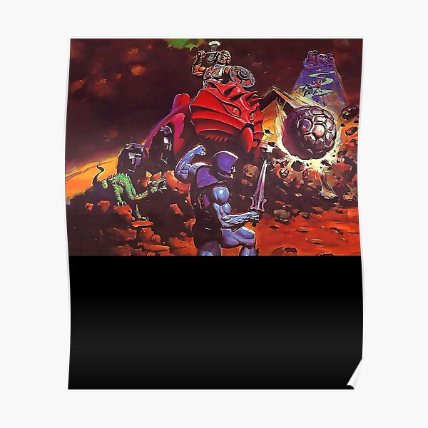 "He-Man Bashasaurus " Poster for Sale by AmyMayd | Redbubble