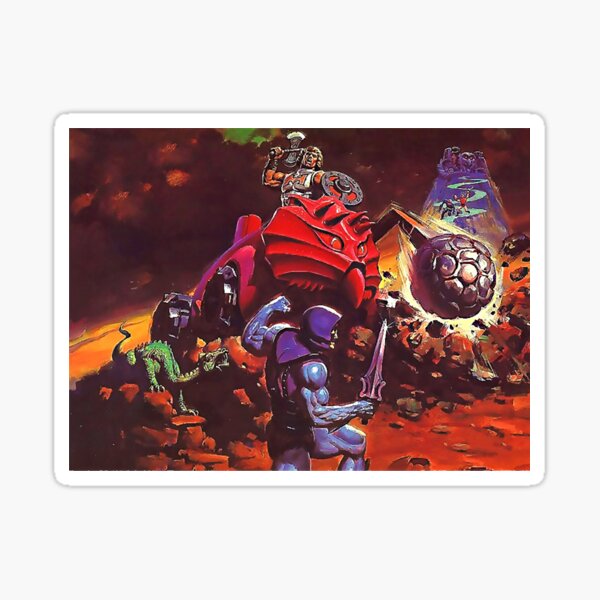 "He-Man Bashasaurus " Sticker for Sale by AmyMayd | Redbubble