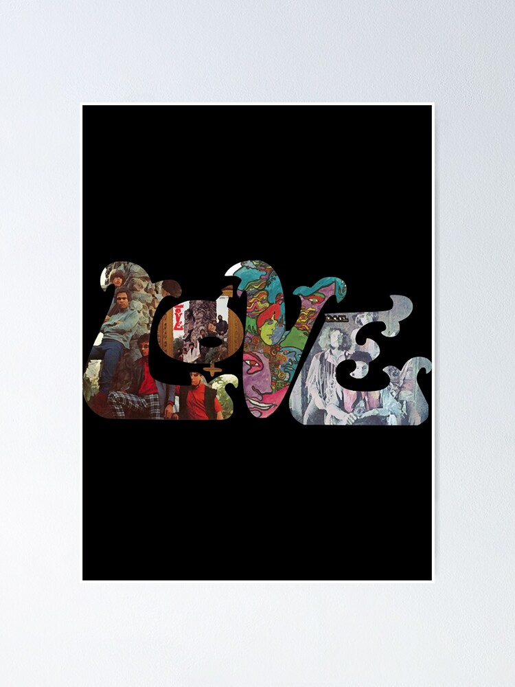 "Arthur Lee and Love Album Logo " Poster for Sale by fe6WQXPez | Redbubble