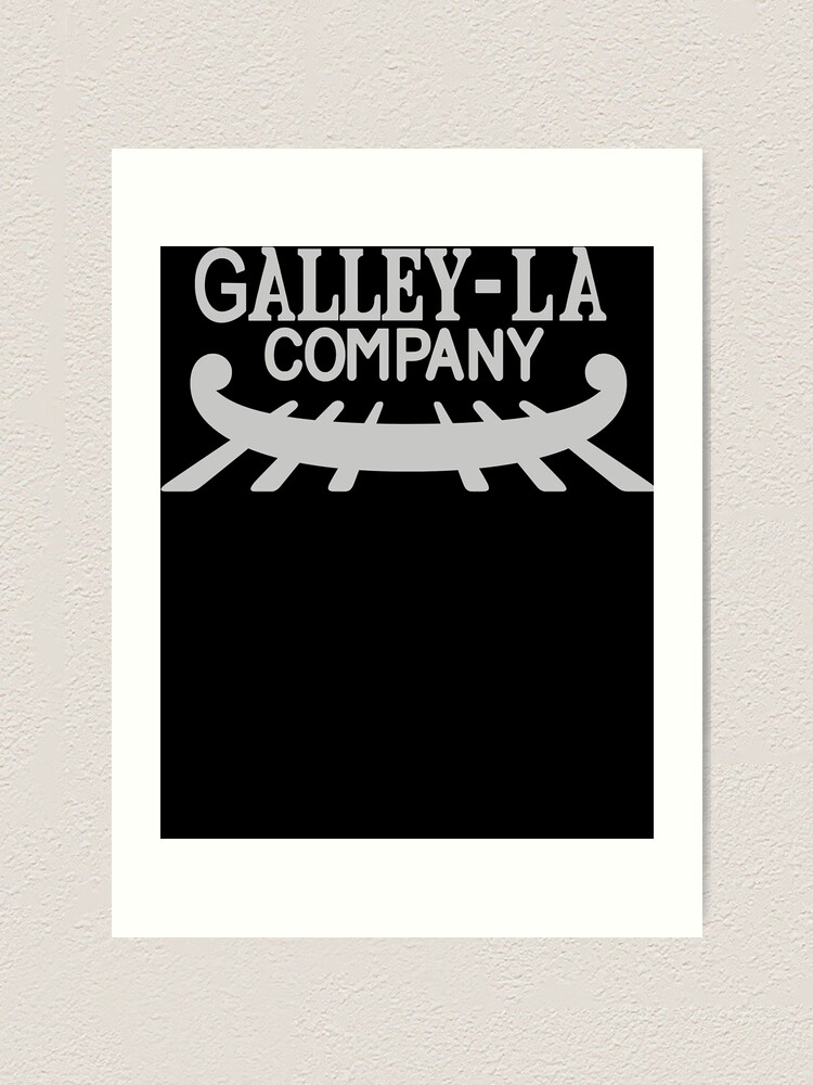 "Galley-La Company Logo" Art Print for Sale by susettejarah | Redbubble