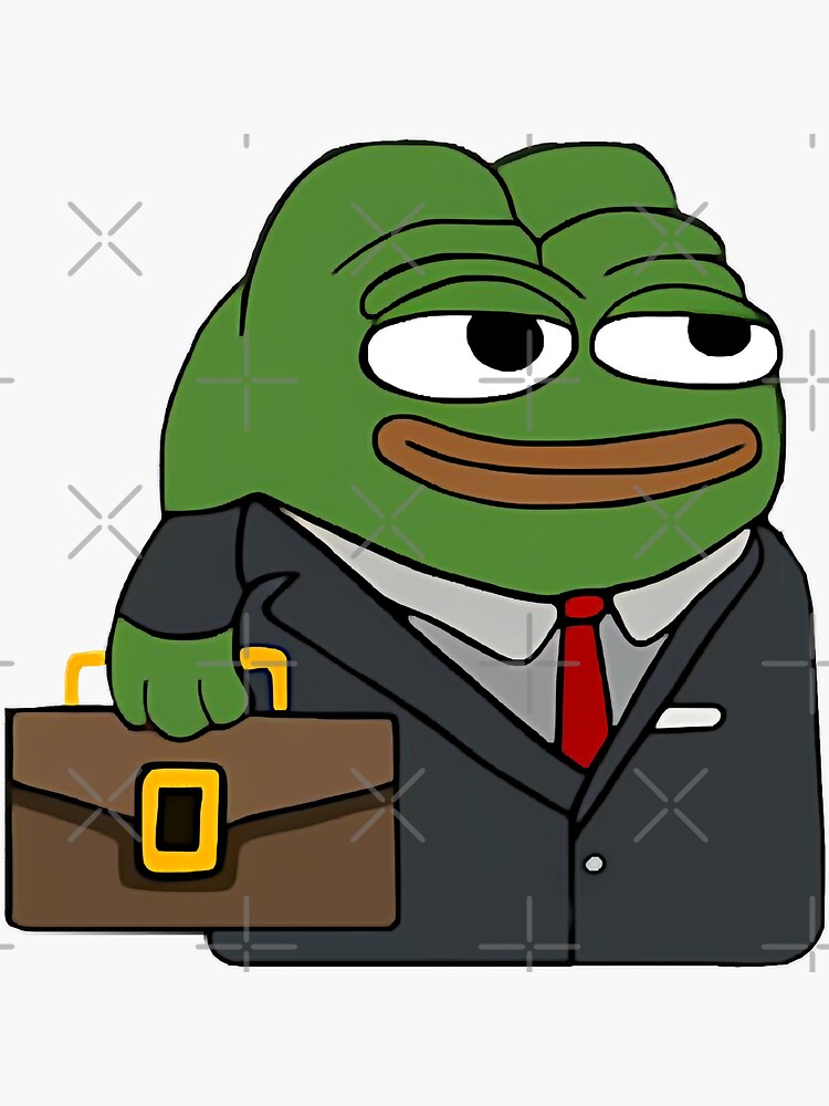 "Special Present Rare Pepe Distinguished Businessman Gift Movie Fans ...