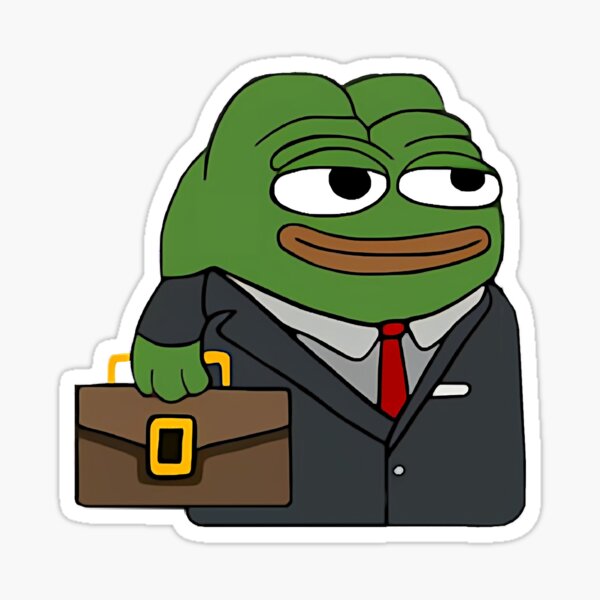 "Special Present Rare Pepe Distinguished Businessman Gift Movie Fans ...
