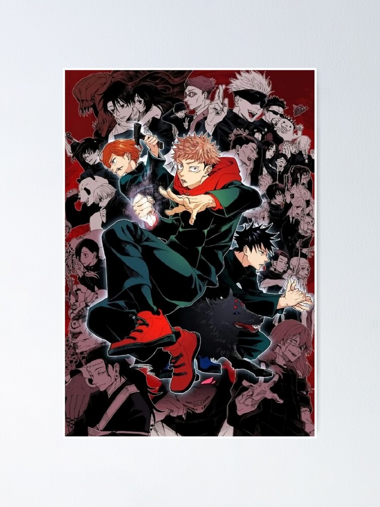 "All Character JJK" Poster for Sale by oryzasativva | Redbubble