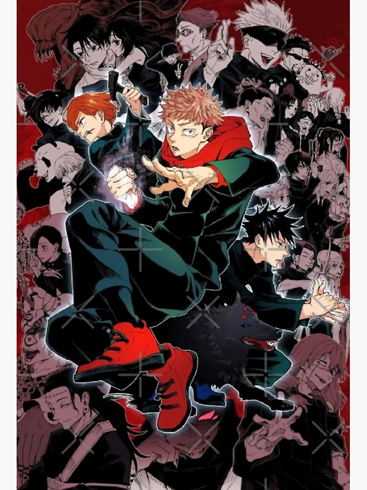 "All Character JJK" Sticker by oryzasativva | Redbubble