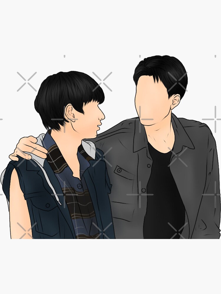 "Not me off jumpol and gun atthaphan" Sticker by CreationPH | Redbubble