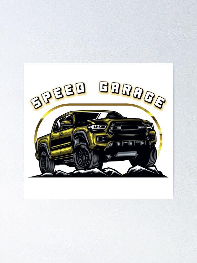 "Speed Garage Off Road" Poster for Sale by Milkygmail | Redbubble