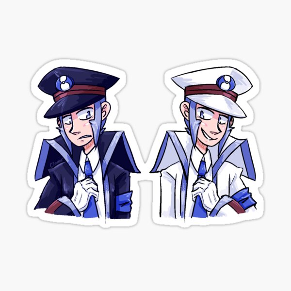 "Ingo and Emmet" Sticker for Sale by IngoPotato | Redbubble