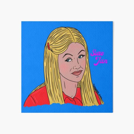 "Sure Jan Fan Art" Art Board Print by tlougheed | Redbubble