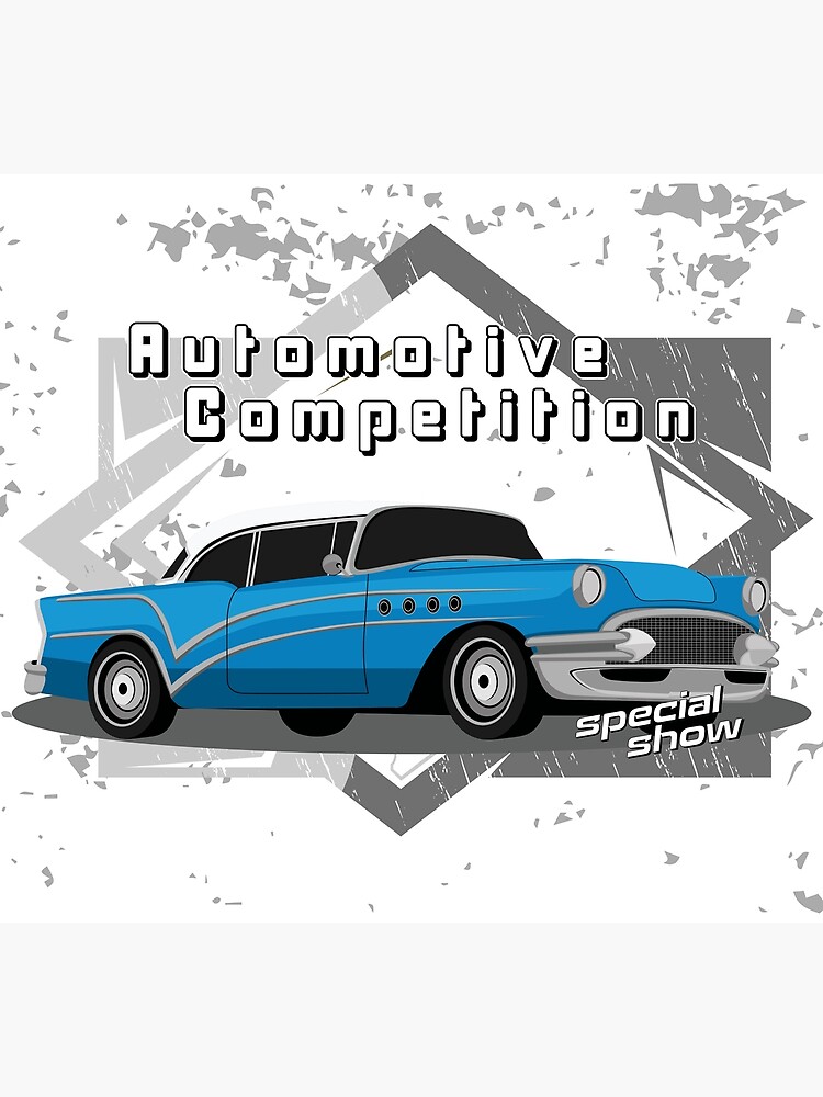 "Automotive Competition Blue Color" Poster for Sale by Starlashop ...