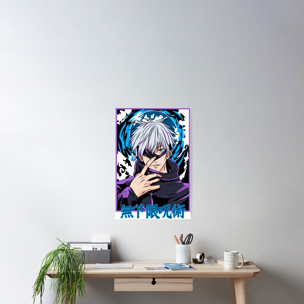"Gojo Satoru - Jujutsu Kaisen" Poster for Sale by ihasartwork | Redbubble