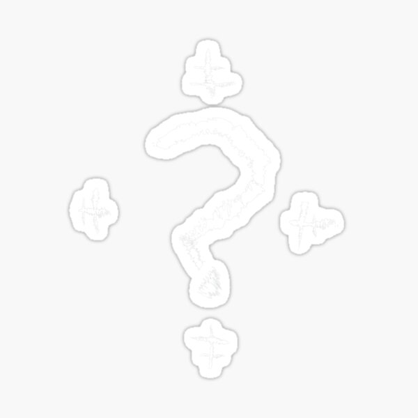 "Riddler mark " Sticker by FrostingHomeD58 | Redbubble