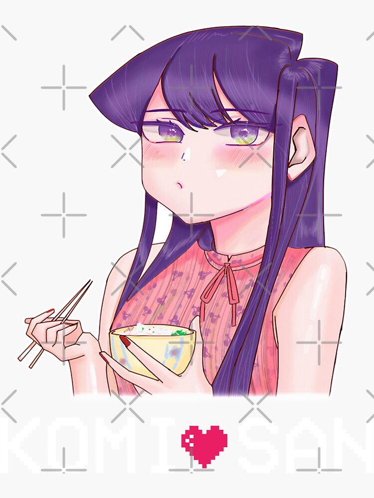 "Attractive Slice Of Life Nice Komi San Cool Gifts" Sticker for Sale by ...