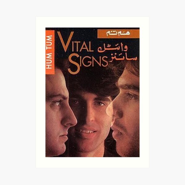 "Vital Signs - Retro 90's Pop Band - Hum Tum Album Cover" Art Print by ...