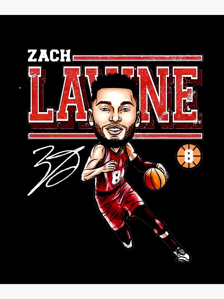 "Zach Lavine Demar Derozan - Chicago Basketball Zach LaVine Cartoon ...