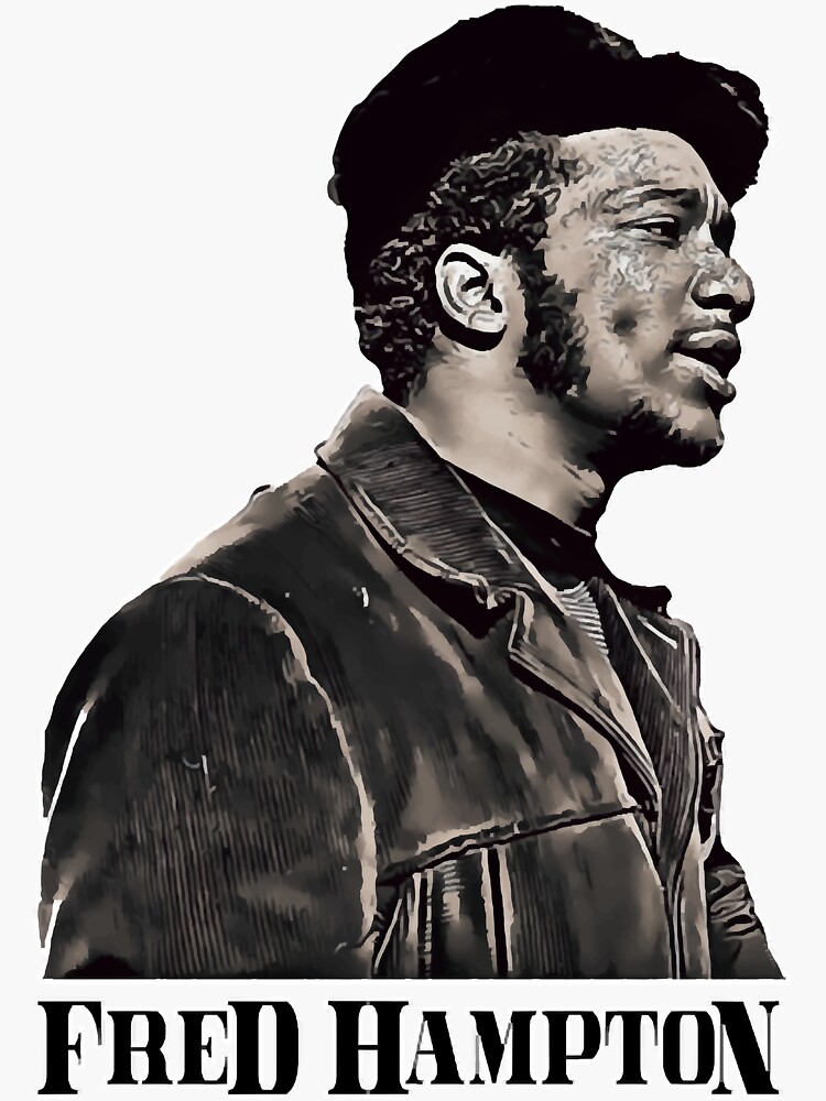 "Fred Hampton" Sticker for Sale by SharonLaciana | Redbubble