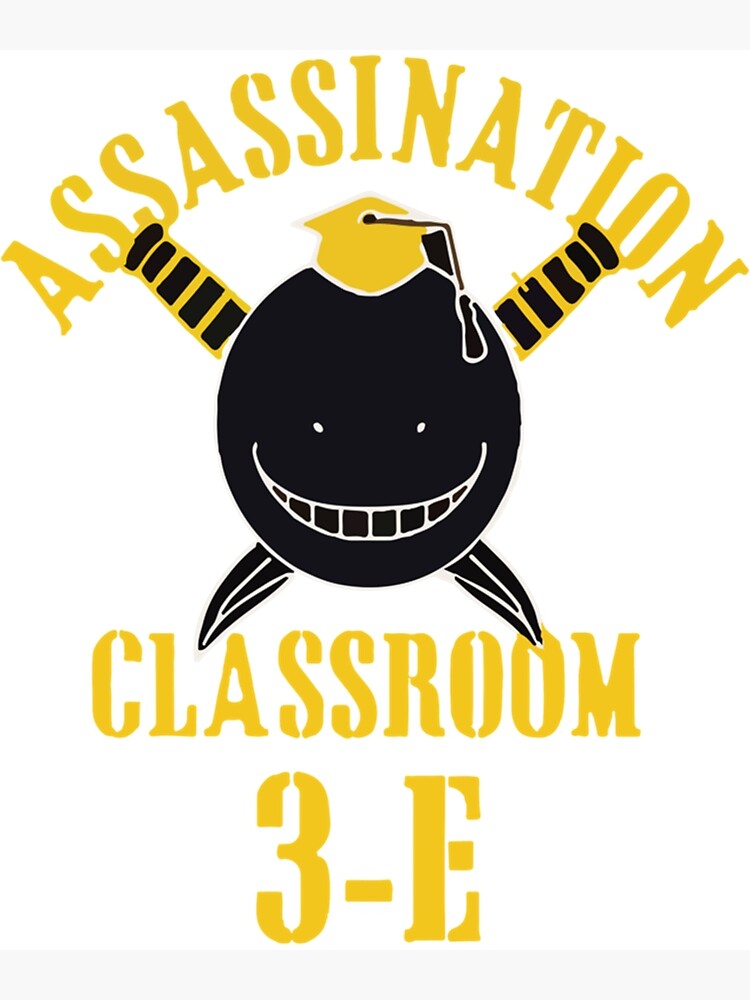 "Assassination classroom Koro Sensei logo devil " Poster for Sale by ...