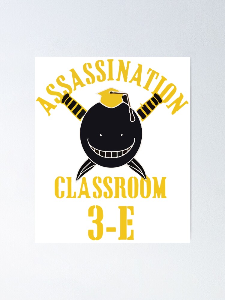"Assassination classroom Koro Sensei logo devil " Poster for Sale by ...