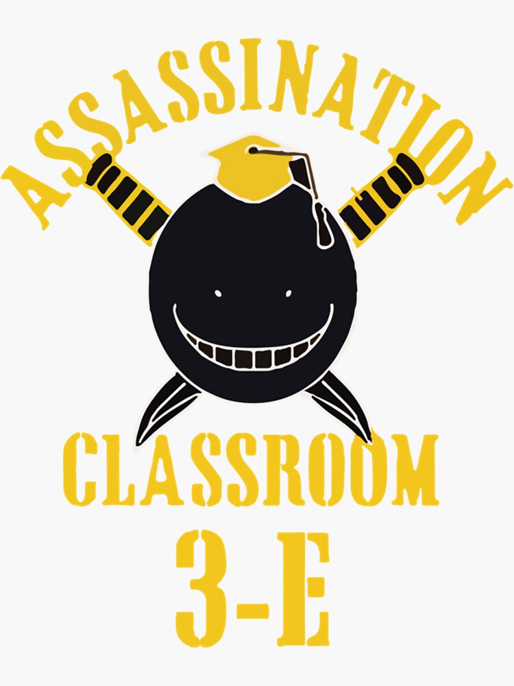 "Assassination classroom Koro Sensei logo devil " Sticker by ...
