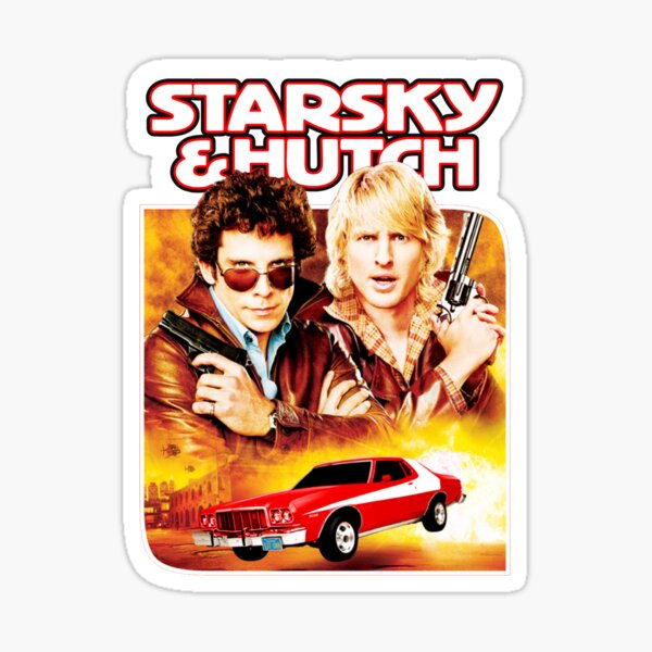 "STARSKY AND HUTCH" Sticker by denokgust | Redbubble