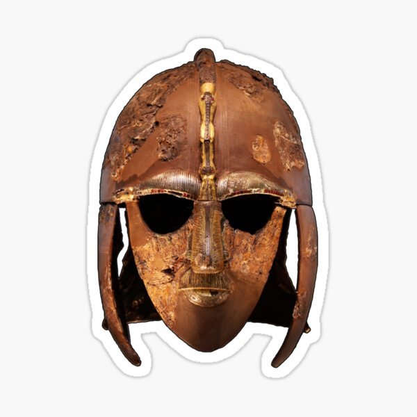 "HELMET Anglo Saxon Sutton Hoo King Raedwald of East Anglia" Sticker ...