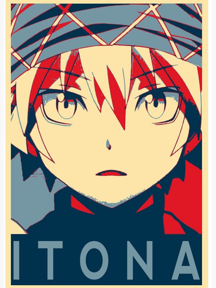 "Assassination classroom, Itona fanart ! " Sticker for Sale by ...
