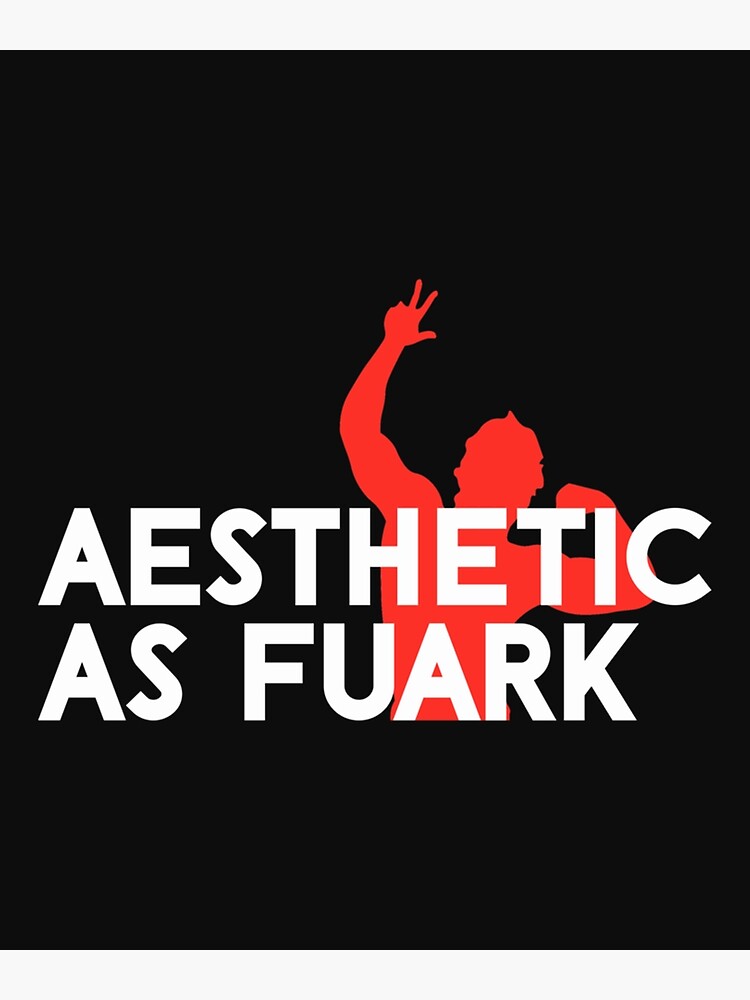 "Zyzz Fuark Gym Bodybuilding Motivational Aesthetic Veni Vidi Vici" Art ...